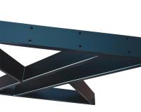 China X-Shape Steel Industrial Table Base for Modern Iron Dining or Coffee Table Structure for sale