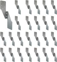 China Galvanized Steel Hurricane Tie Brackets for Widely Applicable Rafter Ties 152*35.5mm for sale