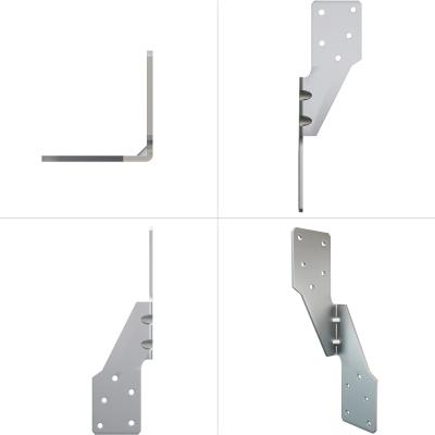 China Galvanized Steel Strong Tie Brackets Heavy Duty Hurricane Tie for Metal Building Material for sale