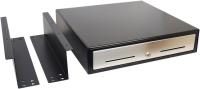 China Under Desk Cash Drawer Mounting Brackets Heavy Duty Steel Brackets for Easy Installation for sale