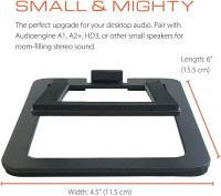 China Metal Mini Desktop Stands for Compact Speakers Polishing and Stamping Parts Included for sale