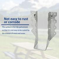 China Galvanized Steel Joist Hanger Face Mount for 2x4 Hot Dip Coating Sample Offered for sale
