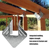 China 1.2mm Thickness Galvanized Steel Joist Hangers for Roofing Trusses and Wood Connector for sale
