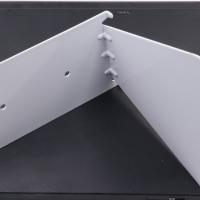 China Custom Fabricated Metal Plates Brackets Stamping Parts Bending for Single-side Bracket for sale