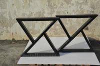 China Modern Simple Industrial Style Coffee Iron Table Legs Heavy Duty Desk Dining Table for sale