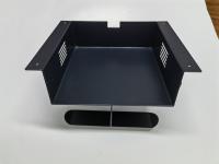 China Home Office Desk Under Desk CPU Mount With Headphone Hanger Steel Computer Mount for sale