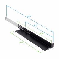 China Fixed Adjustable Rail 1U Server Shelf for Customers' Requirement Rack Mount for sale