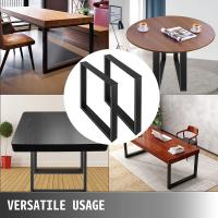 China 420*400mm Black Metal Table Legs for Industrial Country Style Furniture Design for sale