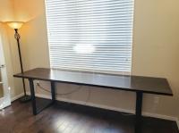 China 420*400mm Black Metal Table Legs for Industrial Country Style Furniture Design for sale