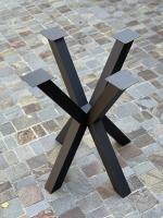 China Black Powder Coating Finish Industrial Dining DIY Coffee Table Legs for DIY Furniture for sale