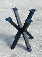 China Black Powder Coating Finish Industrial Dining DIY Coffee Table Legs for DIY Furniture for sale