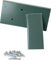 China Sturdy Green A-Frame Swing Set Bracket Fits 2 4x4 Legs 1 4x6 Beam - Includes Hardware for sale