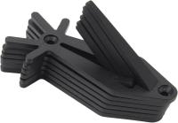 China Easy to Install European Mount Skull Hanger for Indoor and Outdoor Display Black Finish for sale