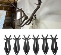 China Easy to Install European Mount Skull Hanger for Indoor and Outdoor Display Black Finish for sale