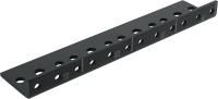 China ISO9001 Rohs CE 16949 2U Heavy Duty Steel Vertical Rack Rail Pair DIY Kit With Hardware for sale