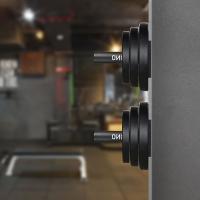 China Nonstandard Structure Wall Mounted Weight Plate Holder with Mounting Hardware Bracket for sale