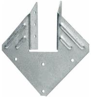 China 18-Gauge Hurricane Straps 24 Pack Hot Dip Galvanized Joist Hangers Rafter Hanger for sale