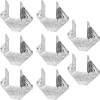 China 18-Gauge Hurricane Straps 24 Pack Hot Dip Galvanized Joist Hangers Rafter Hanger for sale
