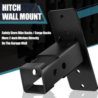 China Trailer Hitch Receiver Storage Hitch Wall Mount Bike and Cargo Rack Hanging Organizer for sale