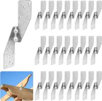 China 18-Gauge Hot Dip Galvanized Hurricane Ties with Triangle Bracket Made of Carbon Steel for sale