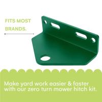 China Sturdy Steel Trailer Hitch Adapter for Zero Turn Mower 5 Inch Heavy Duty Bracket for sale