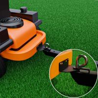 China Sturdy Steel Trailer Hitch Adapter for Zero Turn Mower 5 Inch Heavy Duty Bracket for sale