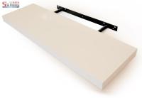 China ISO9001 Rohs CE Stamping Parts Black Metal Shelf Bracket Long Hidden Floating Bracket for sale