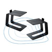 China Flexible Speaker Stand Storage Holders For Small Medium Bookshelf Computer Speakers for sale