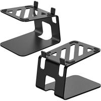 China Hook Type Installation Metal Aluminum Desktop Speaker Stands Rack Process Bending for sale