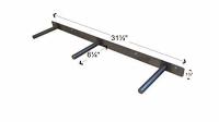 China Home Storage Shelf Brackets Heavy-Duty Floating Bracket for Wall Mounted Hidden Racks for sale