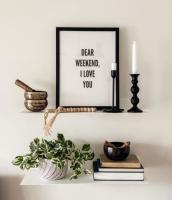 China Wall Organizer L-Shaped White Metal Floating Shelf Modern Heavy Duty Wall Mount Shelf for sale