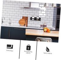 China Wall Shelf Metal Wall Shelves Wall Organizer for Black Spices Bottle Storage for sale