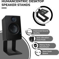 China Professional Metal/Aluminum Non-folding Rack for White Studio Monitor Speaker Stands for sale