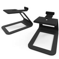 China Professional Metal/Aluminum Non-folding Rack for White Studio Monitor Speaker Stands for sale