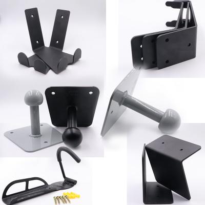 China Bike Pedal Hanger Wall Mount Heavy Duty Horizontal Rack for Garage Holds Up to 90 lbs for sale