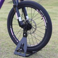 China Adjustable Height Floor Type Bike Stand for Versatile Indoor and Outdoor Storage for sale
