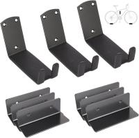 China Metal Steel Bracket Bike Wall Mount for Standard Bikes in Indoor or Garage Storage for sale