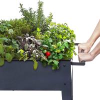 China Standing Raised Garden Beds Heavy Duty Outdoor Planter Box for Functional Gardens for sale