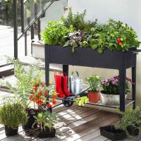 China Work Process Heavy Duty Raised Planter Box for Outdoor Vegetable and Herb Garden for sale