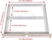 China Plating Iron Battery Tray Rack The Perfect Combination of Durability and Functionality for sale