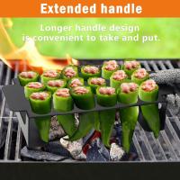 China ISO9001 Rohs CE 16949 Standard Grill Rack for Chili Nonstandard Jalapeno Popper Rack for sale
