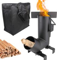 China Large Fuel Chamber Portable Camping Stove for 3-5 People Iron Metal for Outdoor Cooking for sale