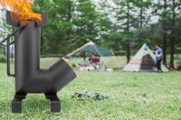 China Large Fuel Chamber Portable Camping Stove for 3-5 People Iron Metal for Outdoor Cooking for sale