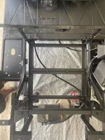 China Zinc-plated Golf Cart Battery Tray Hangers Bracket for Improved Battery Replacement for sale