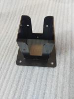 China Iron 4*6 Post Base Pergola Bracket with Double Ant-irust Coating and Upgraded Design for sale