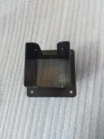 China Iron 4*6 Post Base Pergola Bracket with Double Ant-irust Coating and Upgraded Design for sale