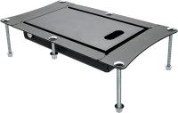 China Heavy-Duty Steel Motorcycle Front Wheel Stand Wheel Cradle Holder Wheel Chock Bracket for sale
