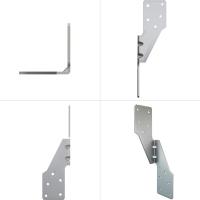 China 152*35.5mm Hurricane Straps Heavy Duty Galvanized Hurricane Tie for Hurricane Straps for sale