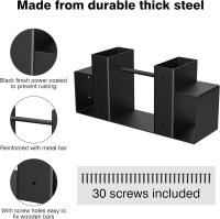 China Easy to Carry and Store Firewood Rack Heavy Duty Brackets Kit for Indoor and Outdoor for sale