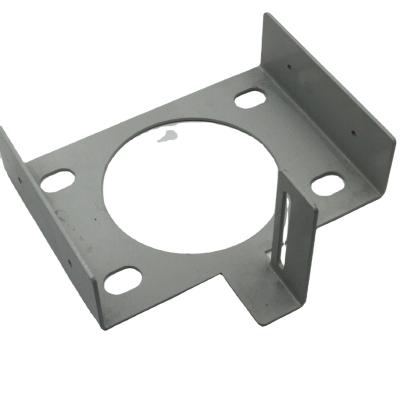 China Silver Plated Sheet Metal Mechanical Parts for Customized Stamping and Bending Needs for sale